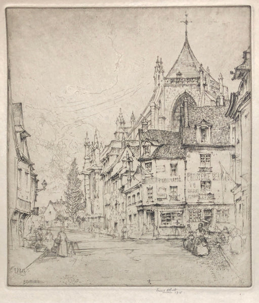 Beauvais Street by Ernest D Roth, Amer., (1879-1964) – Marc Chabot Fine ...