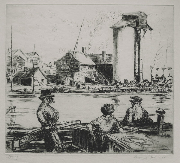 "Spring" by George Hand Wright, Amer., (1872-1951) – Marc Chabot Fine Arts